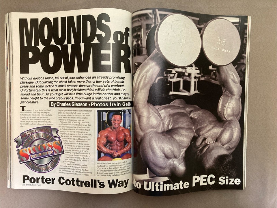 MuscleMag Bodybuilding Magazine / Vicky Pratt + Swimsuit pictorial / 05 ...