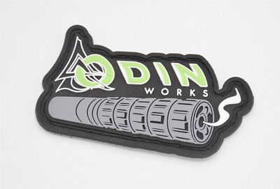 ODIN WORKS SUPPRESSOR LOGO PATCH HOOK/LOOP BACKING RIFLE PARTS ...