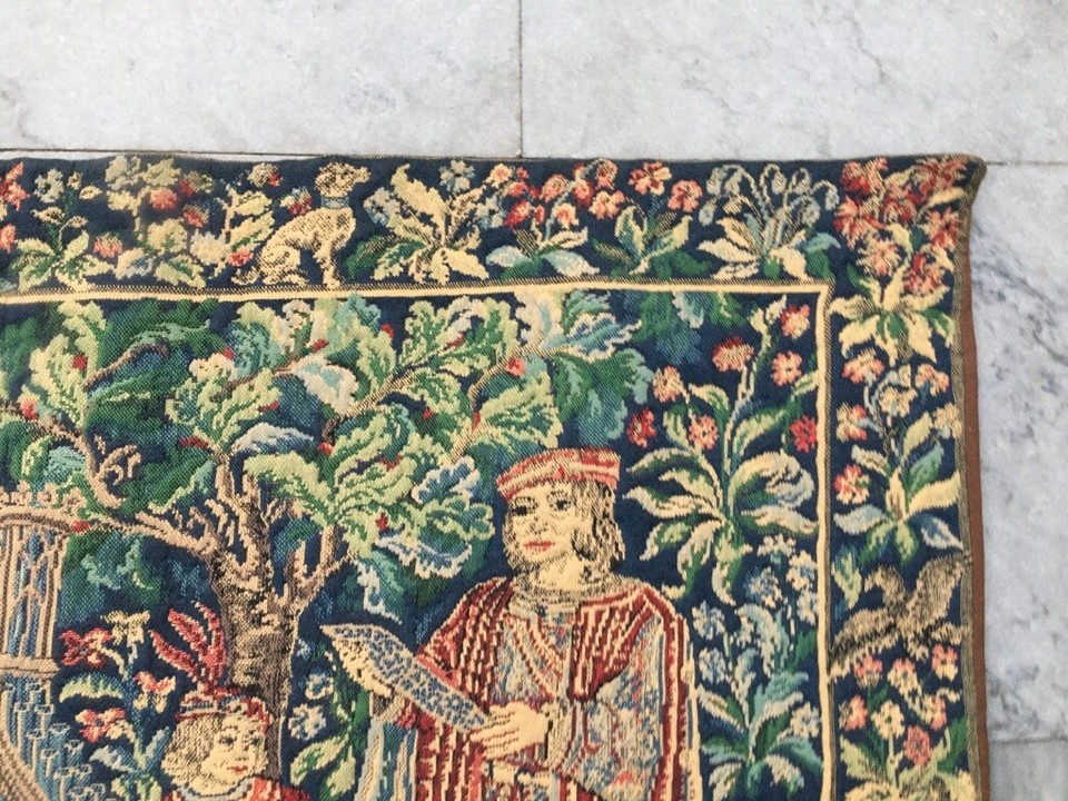 2X3 Vintage French Tapestry Authentic Home Décor Goblins Medieval Wall ...