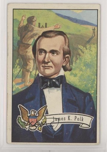 1956 Topps US Presidents James K Polk #14 0s4 | eBay