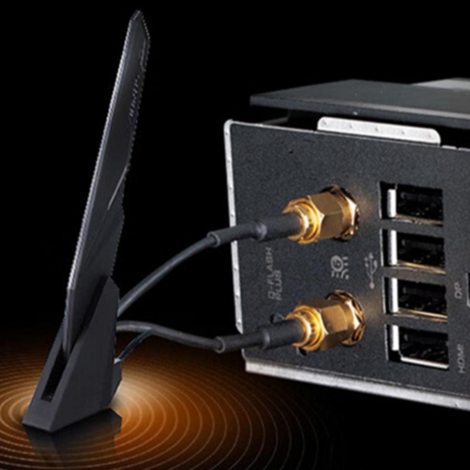 2.4/5/6G Antenna 2T2R Wifi-6 for Asus Z690 B560 H610 H670 B660 Z690 ...