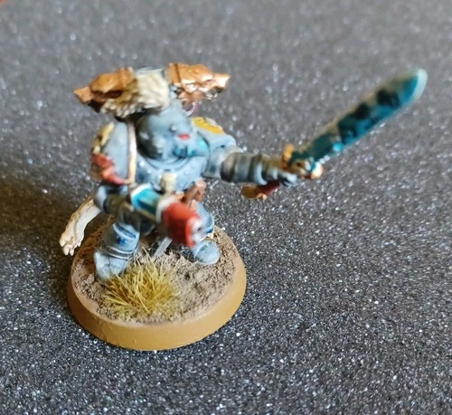 Vtg Warhammer 40k Space Marines Wolves Wolf Guard Terminator Squad OOP ...