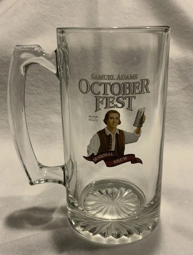 Vintage Glass Mug Boston Beer Company Samual Adams October Fest ...