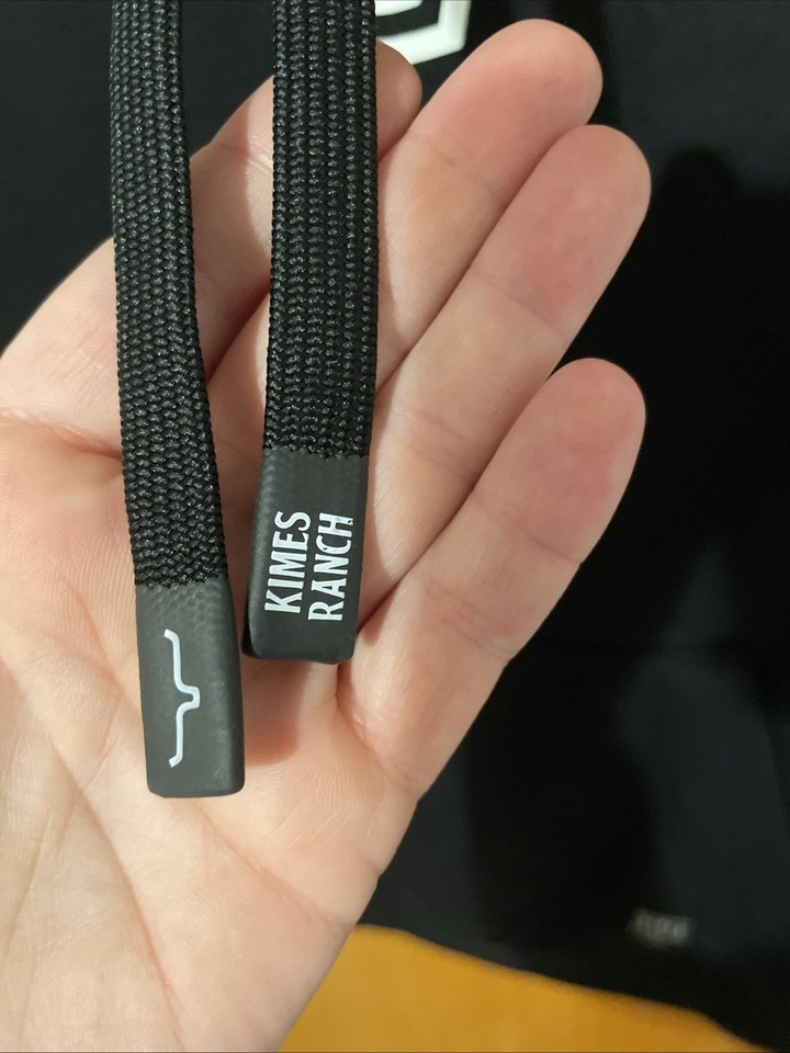 Kimes Ranch Hoodie Mens Small Black Pullover Sweatshirt Logo NWOT | eBay