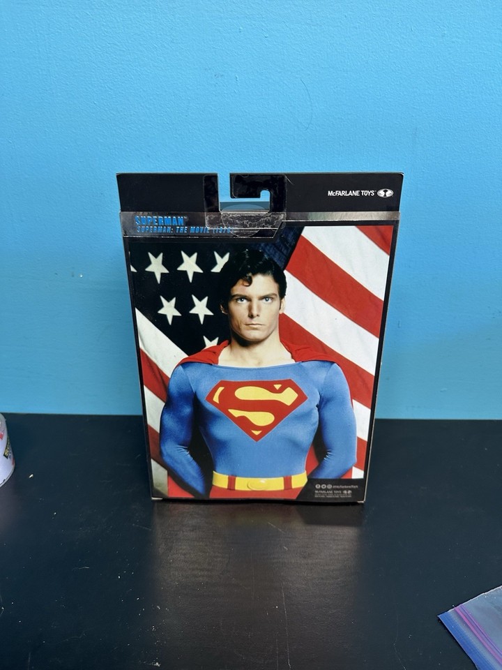 Mcfarlane DC Multiverse Superman: The Movie Platinum Chase Christopher ...