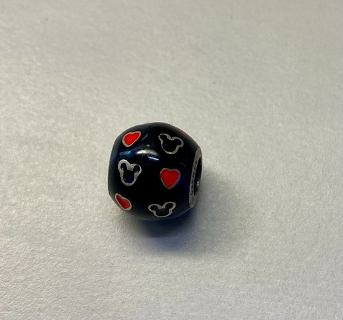 Genuine Pandora Charm Disney Mickey Mouse & Hearts - Gem