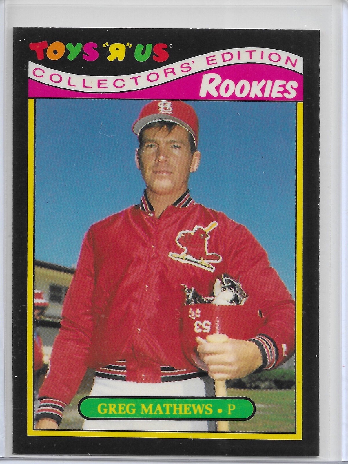 1987 Topps Toys R Us Rookies - #20 Greg Mathews (RC) for sale online | eBay