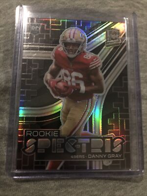 2022 PANINI SPECTRA Danny Gray ROOKIE SPECTRIS /99 - 49ers | eBay