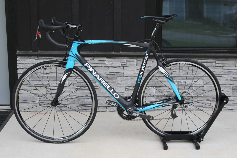 57 cm - 2012 Pinarello FP Quattro - Carbon - 17lb - SRAM Red - INV 822 ...