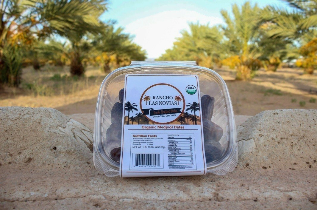 1LB FANCY FRESH ARIZONA GROWN ORGANIC MEDJOOL DATES RANCHO LAS NOVIAS ...