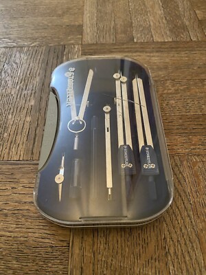 Staedtler Arco Italy Precision Math Drafting Compass Set w Case No. 559 ...