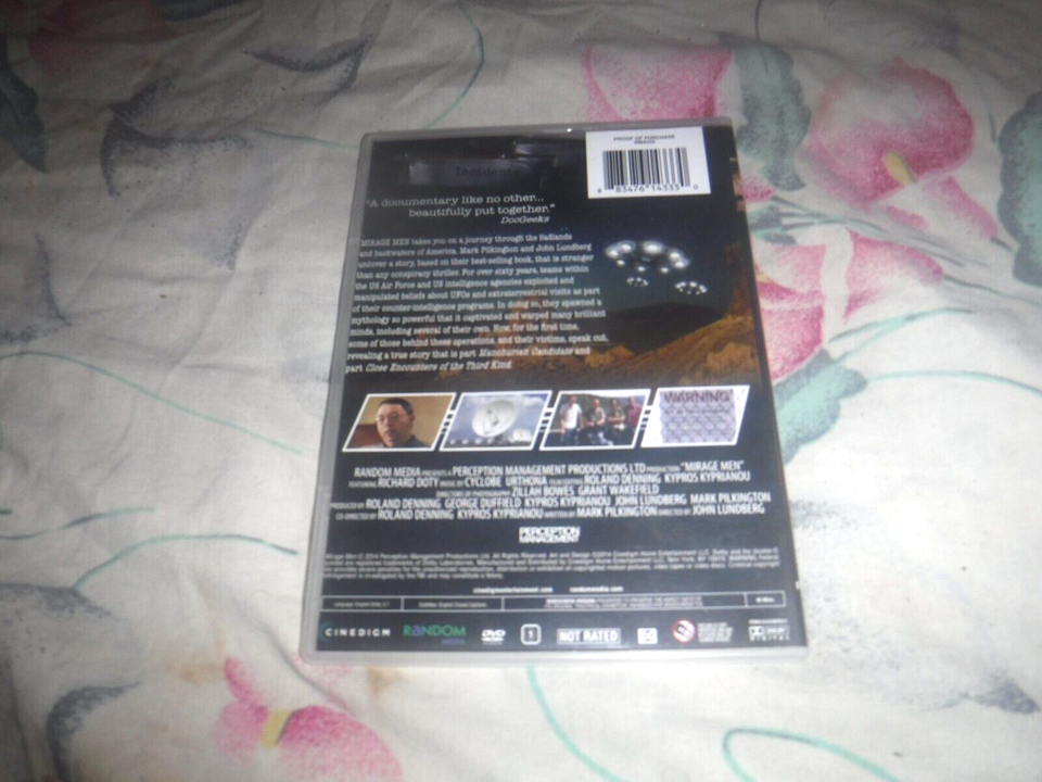 Mirage Men DVD 2013 UFOS DOCUMENTARY RARE 883476143330 | eBay