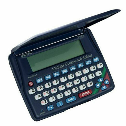 Seiko ER3200 Oxford Crossword Solver Pocket Edition - for sale online | eBay