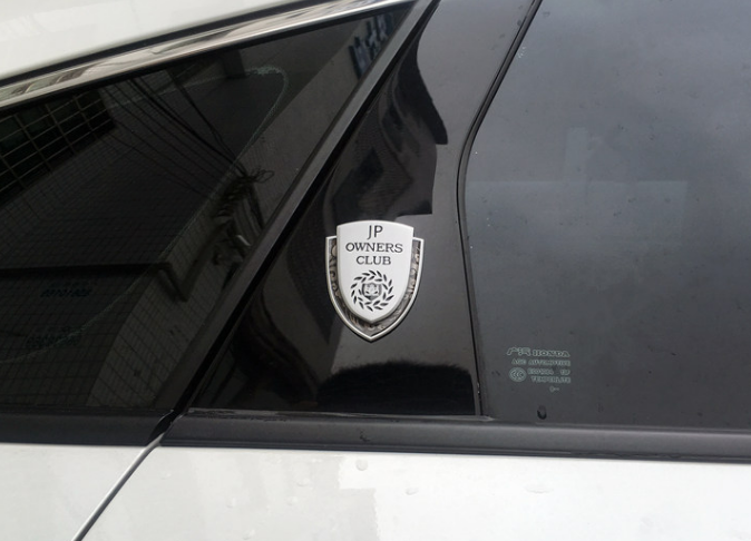 Metal Junction Produce JP Luxury VIP JDM Car Trunk Emblem Badges Decal ...