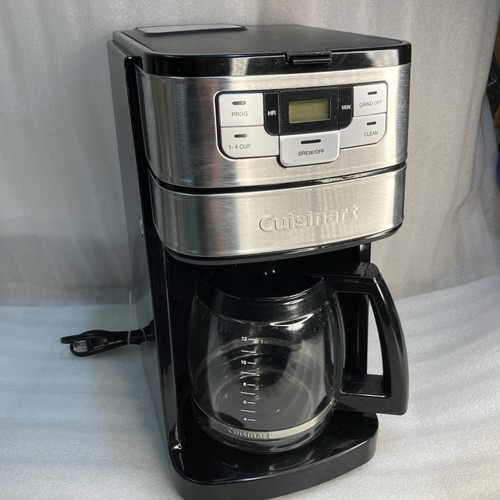 Cuisinart DGB-400, 12-Cup Carafe Programmable Coffee Maker With Coffee ...