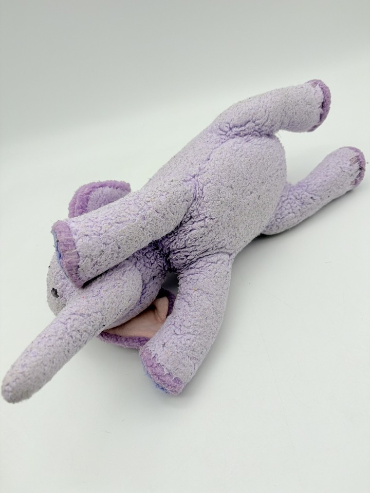 Disney Lumpy Plush Purple Elephant Winnie the Pooh Heffalump Store ...