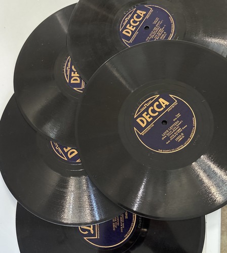 Lot of 5 Dick Haymes Shella Records Decca Canada Press Songs in ...