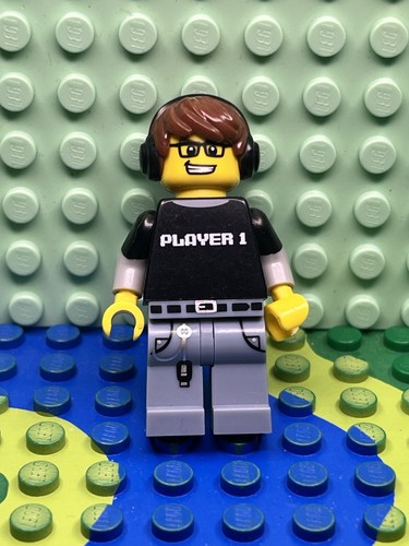Lego City Minifigures Series 12 Video Game Guy Col182 | eBay