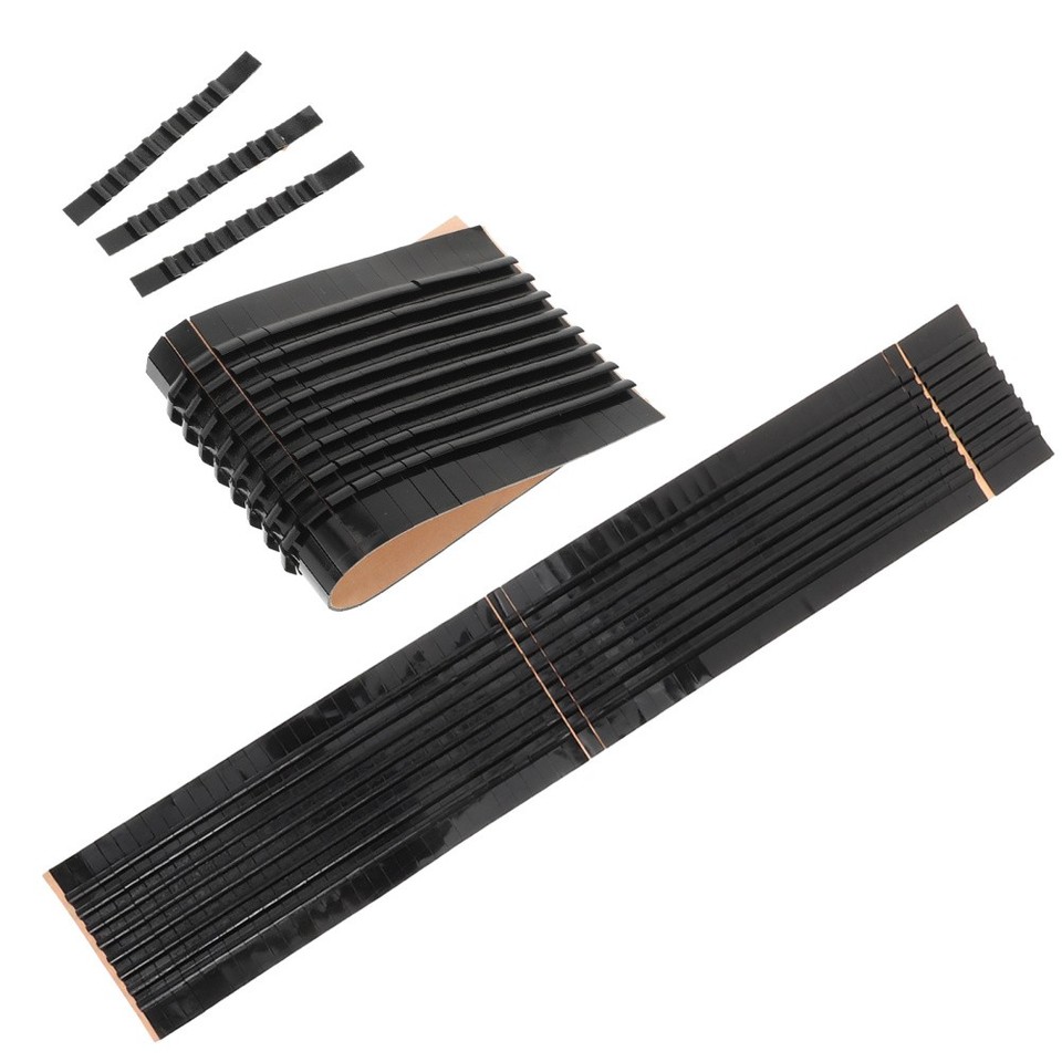 100 Pcs Anti-slip Wooden Coat Rack Adhesive Clothes Hanger Grips Strips ...