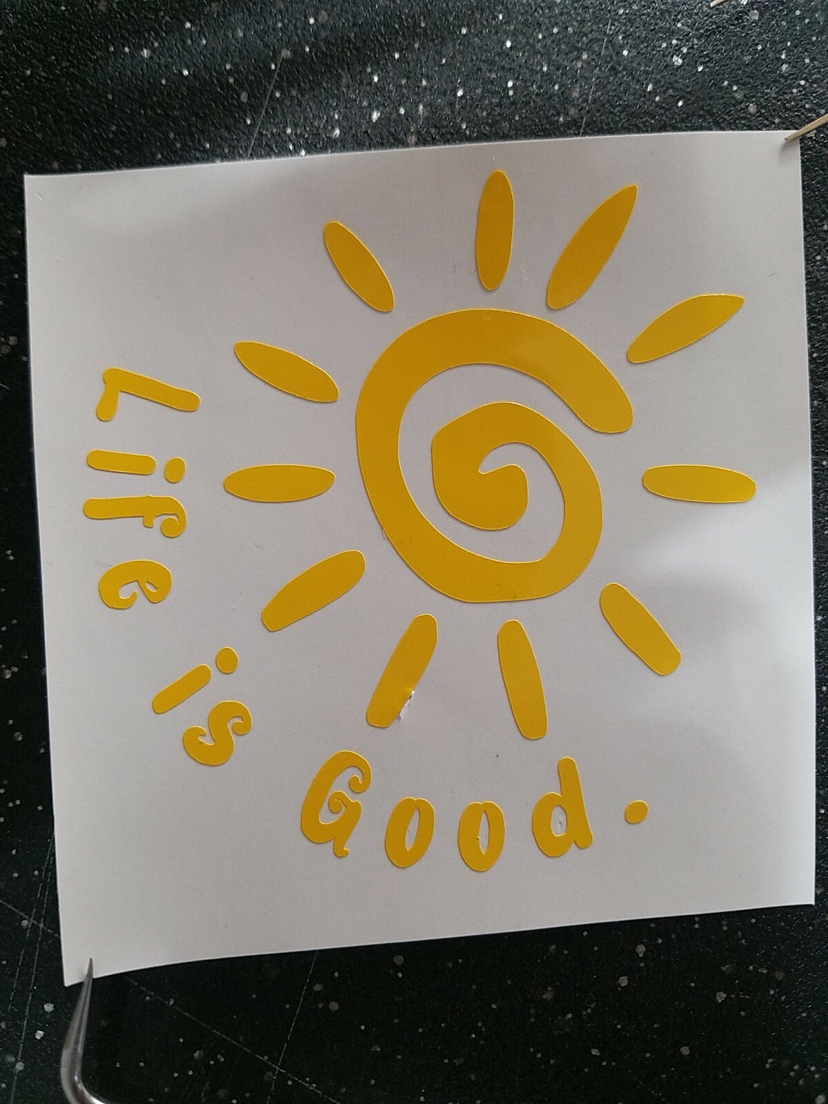 Life is Good Sun Vinyl Decal Car Bumper Truck Window Laptop SUV Glass ...