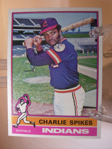 1976 Topps Baseball Card #408 Charlie Spikes (92403) | eBay