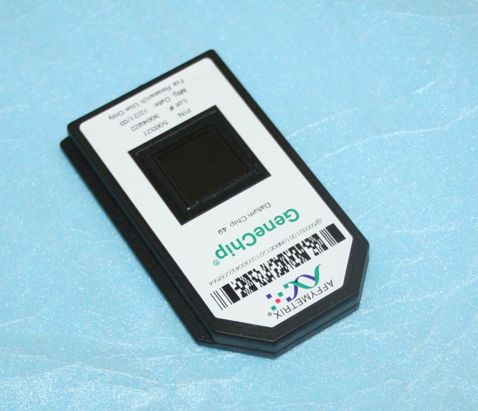 AFFYMETRIX GeneChip Datum Chip_49,P/N 500321 Cartridge for Station 450/ ...