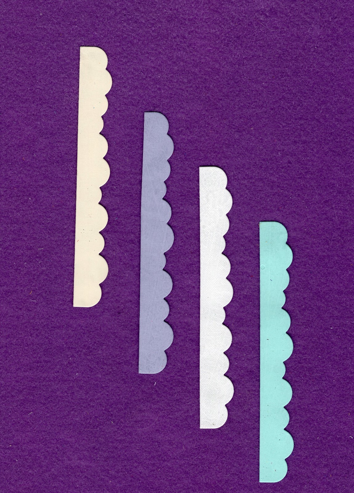 BORDER WONKY SCALLOP edging trim die cuts scrapbook cards | eBay