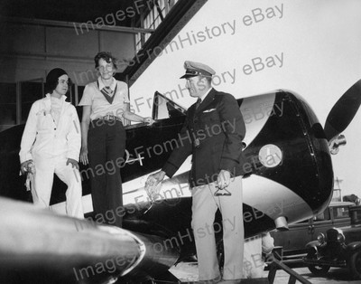 8x10 Print Amelia Earhart Pilot Laura Ingalls Roscoe Turner 1935 #AE50 ...