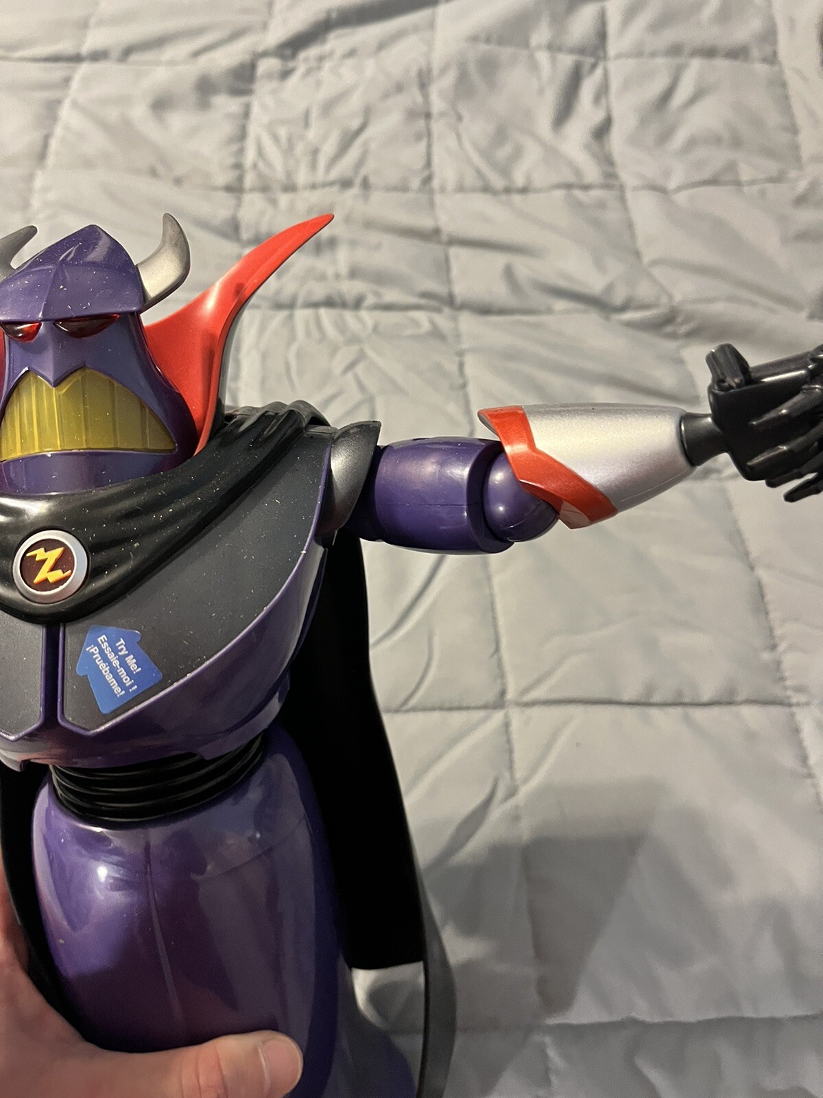 toy story Rare Collectable disney pixar vintage zurg Purple Foil Color ...