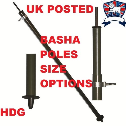 EXTENDING BASHA POLES BRITISH ARMY HIGHLANDER KOMBAT TA CADET SAS ...