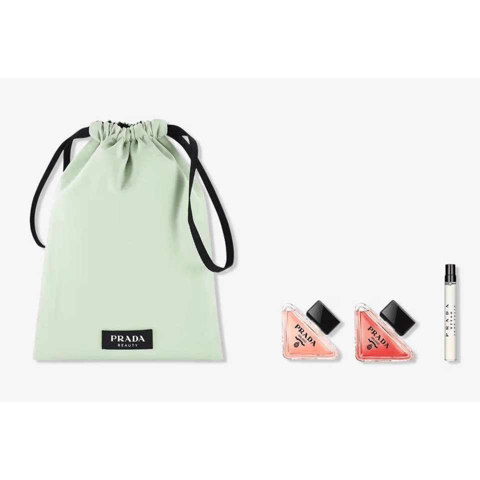 PRADA 4-Piece Gift Set Pouch Luna Rossa Ocean Paradoxe Intense New | eBay