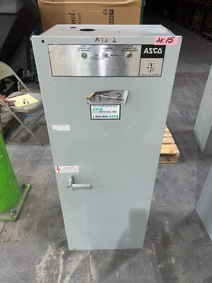 Asco ATS Automatic Transfer Switch 260 200 Amp 480v 3Ph 3 Wire ''AK" | eBay