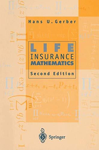 Life Insurance Mathematics, Hans U. Gerber, S.H. Cox et W. Neuhaus | eBay