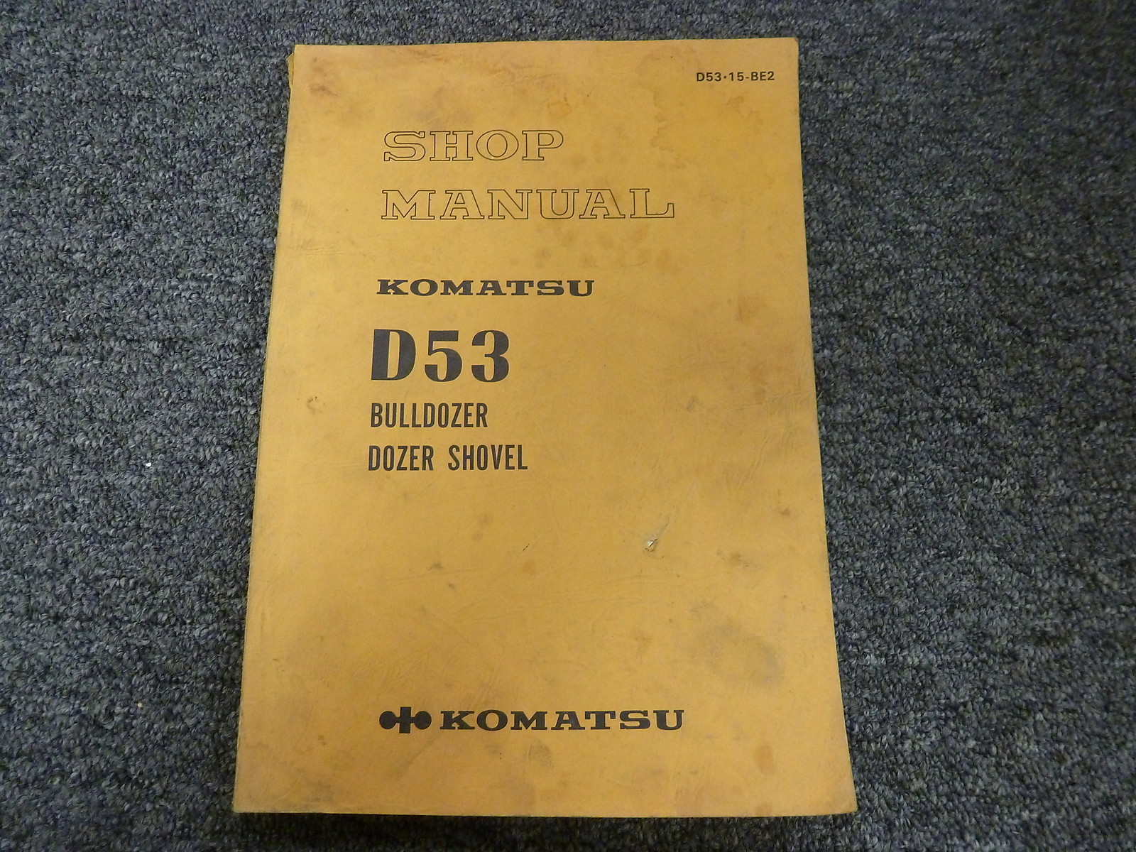 Komatsu D53 Bulldozer Dozer Shovel Shop Service Repair Manual Book D53 ...