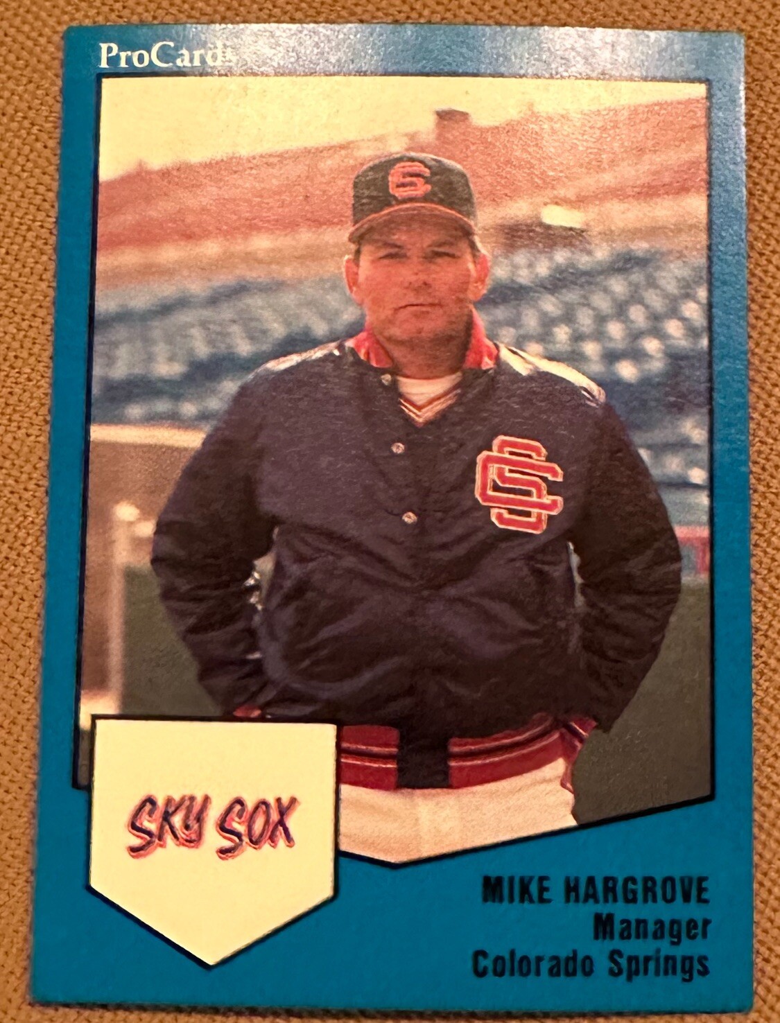 1989 ProCards Mike Hargrove #246 Minor League Team Sky Sox | eBay
