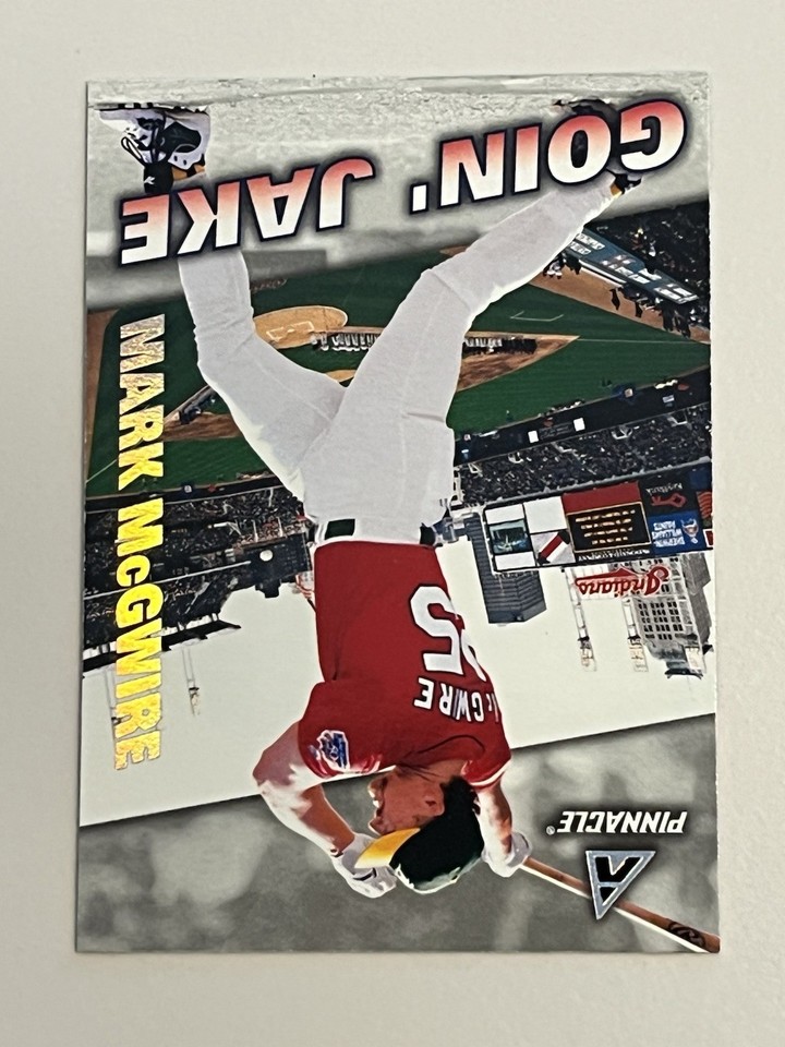 1998 Pinnacle Goin' Jake #188 Mark McGwire MLB St. Louis Cardinals | eBay