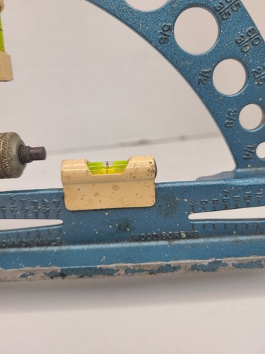 Vntg Stanley Multi-purpose NO. 125 12" Protractor, Point, Square All ...