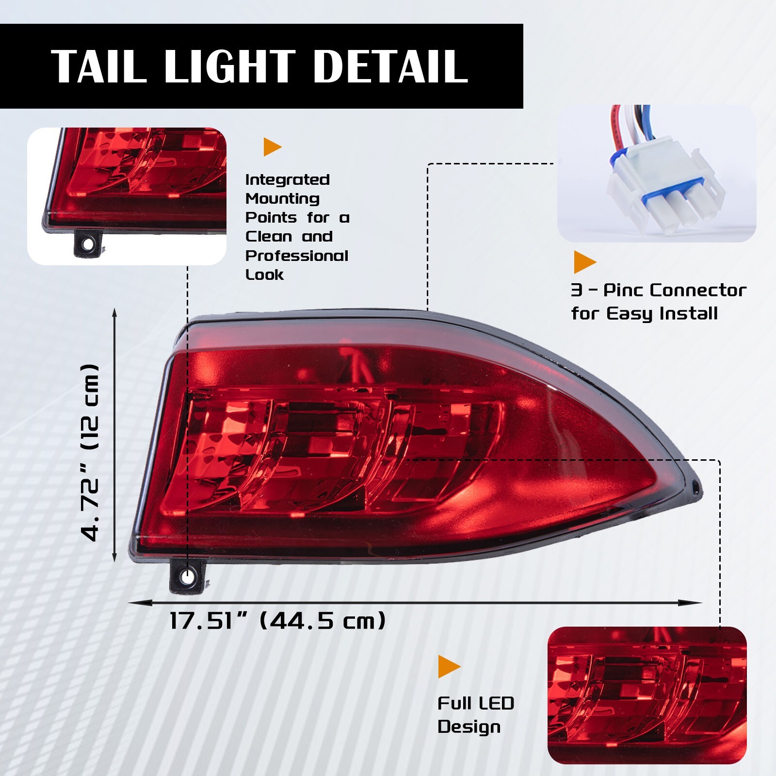 VPAHub Club Car Tempo LED Street Legal Light Kit 48V | eBay