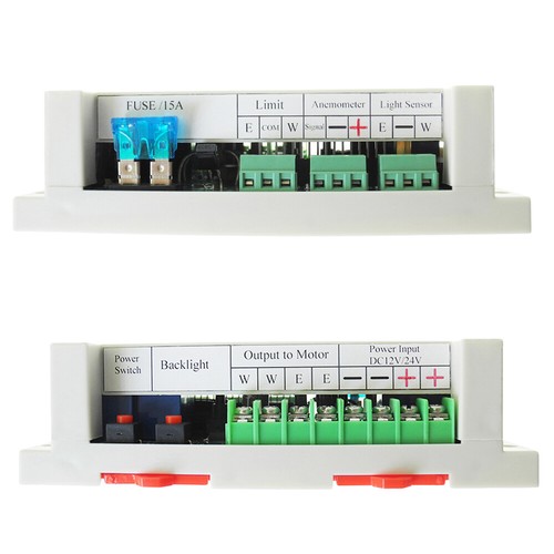 12V 24V DC Single/Dual Axis Solar Tracking Tracker Controller W/ Relay ...