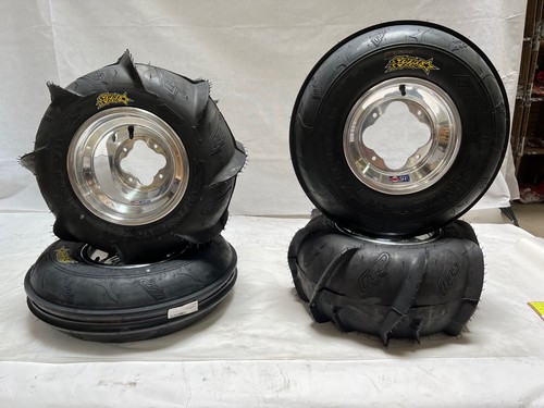 ITP Sand Star Paddle Tires DWT A5 Rims | LTR450 LTZ400 KFX400 KFX450R ...