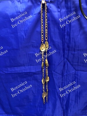 EKUELE OPELE de metal bronce bronze religion yoruba ifa africana ...