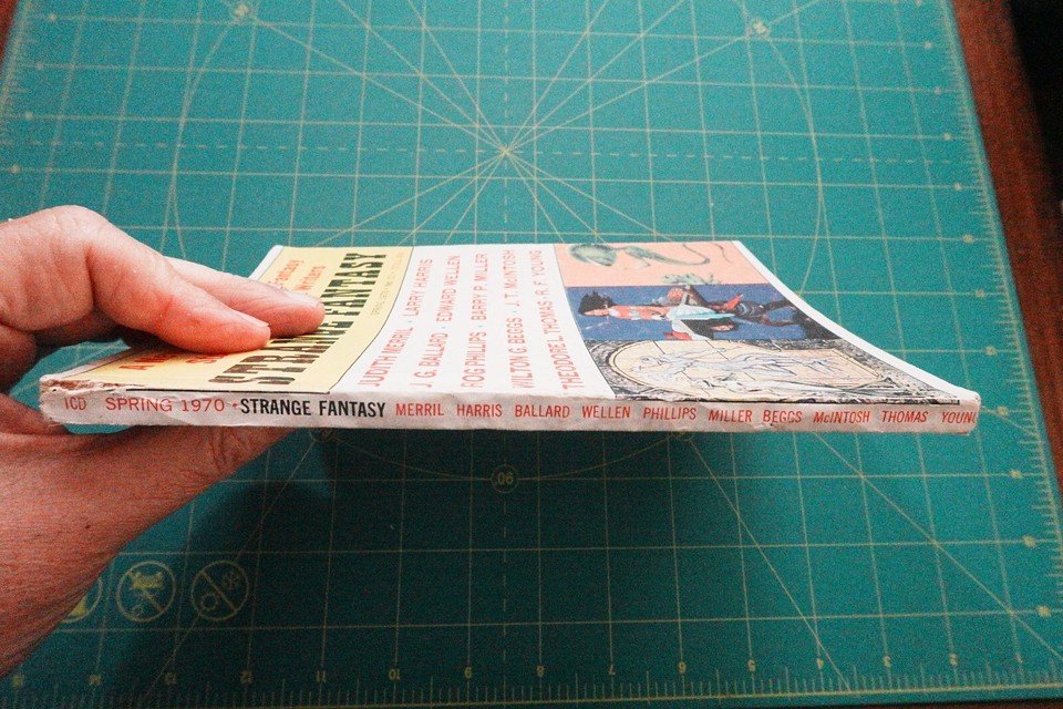 STRANGE FANTASY SPRING 1970 SF PULP REPRINT DIGEST MAGAZINE J.G ...