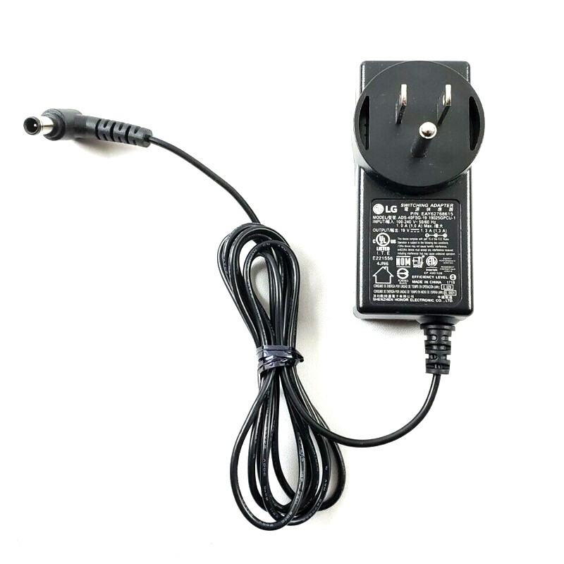 LG 22MP58D 22MP58HQ 22MP58VQ 24MP58D 24MP58HQ LED Monitor AC Adapter ...