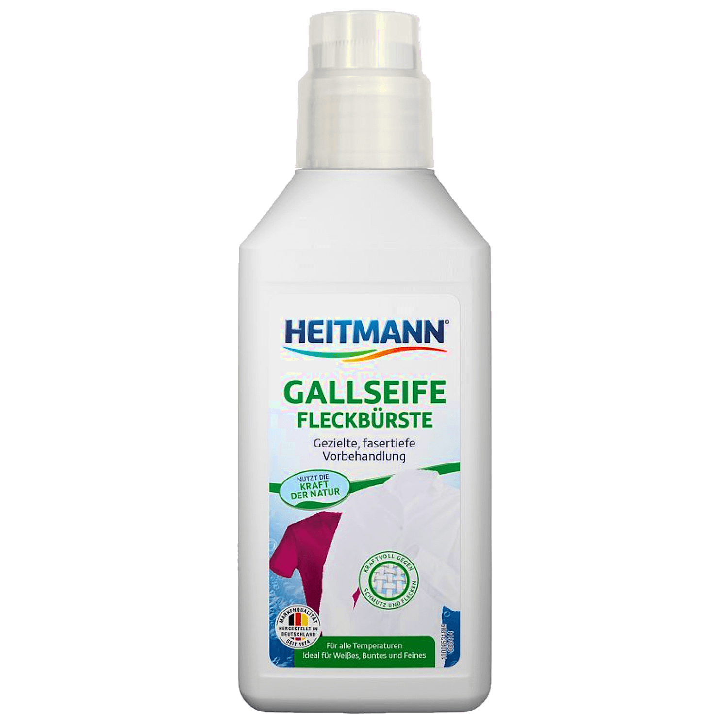 3x Heitmann Gallseife Fleckenbürste gezielte fasertiefe Vorbehandlung ...