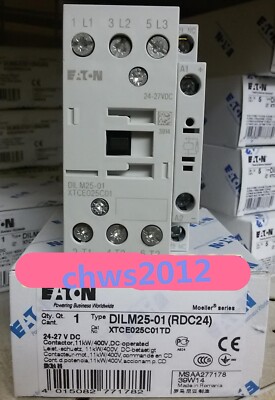 1 PCS NEW EATON MOELLER DILM25-01 (RDC24) 24-27VDC contactor | eBay