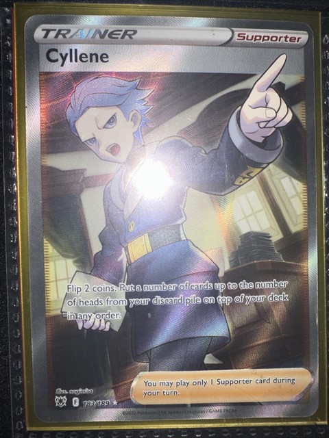 Pokémon TCG Cyllene Sword & Shield - Astral Radiance 183/189 Holo Full ...
