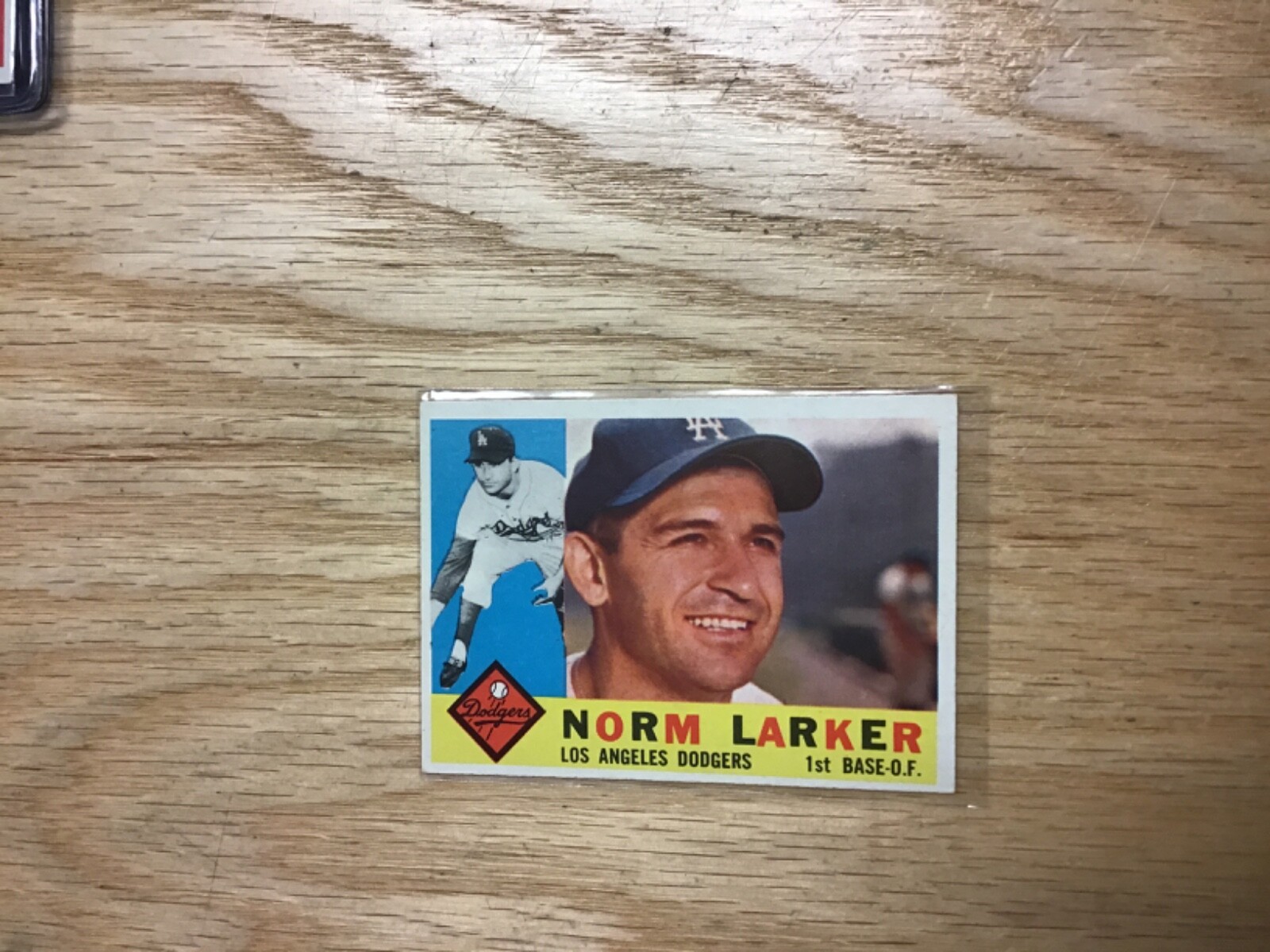 1960 Topps Baseball Norm Larker Los Angeles Dodgers Card #394 | eBay