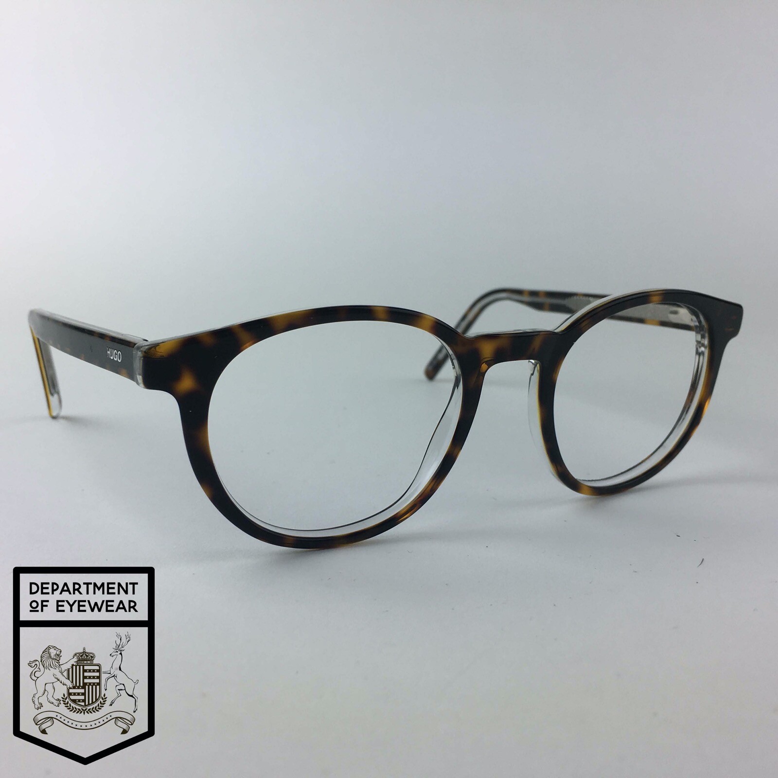 Hugo Boss Eyeglasses Tortoise Round Glasses Frame Mod Hg06 30766778 for ...