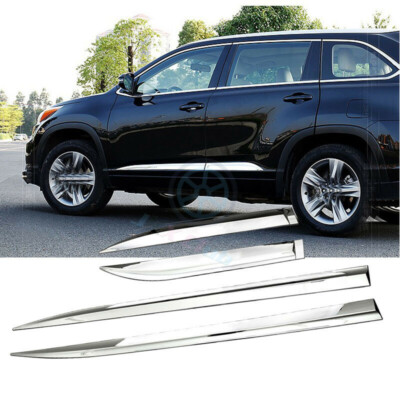 Chrome Body Side Door Molding Frame Trim Garnish k For Toyota ...