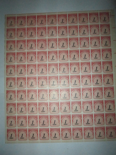 US POSTAGE DUE Stamps Collection:Scott#J89, J90, J91 ,J92 & J93 M/NH ...